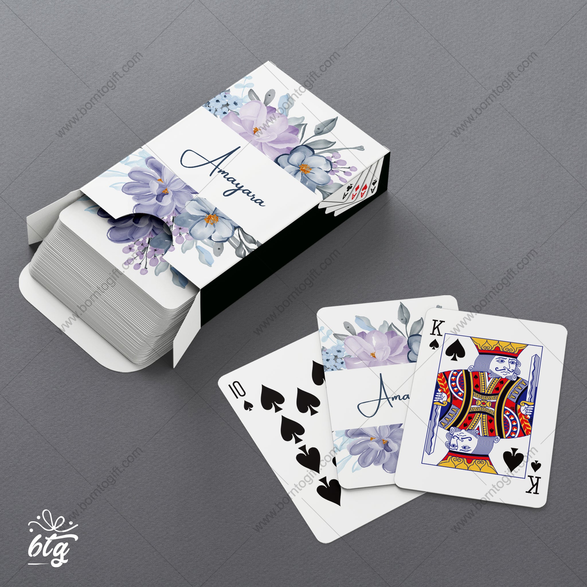 Personlised Playing Cards - Custom Name – Born To Gift